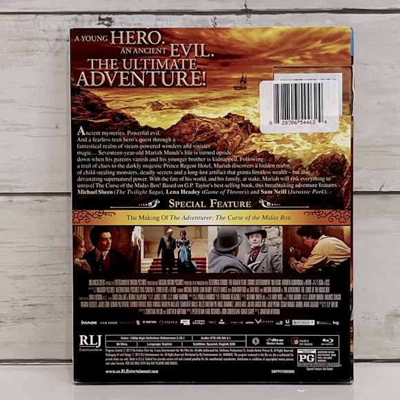 imagine entertainment | Media | New The Adventurer The Curse Of The Midas Box Bluray 24 | Poshmark